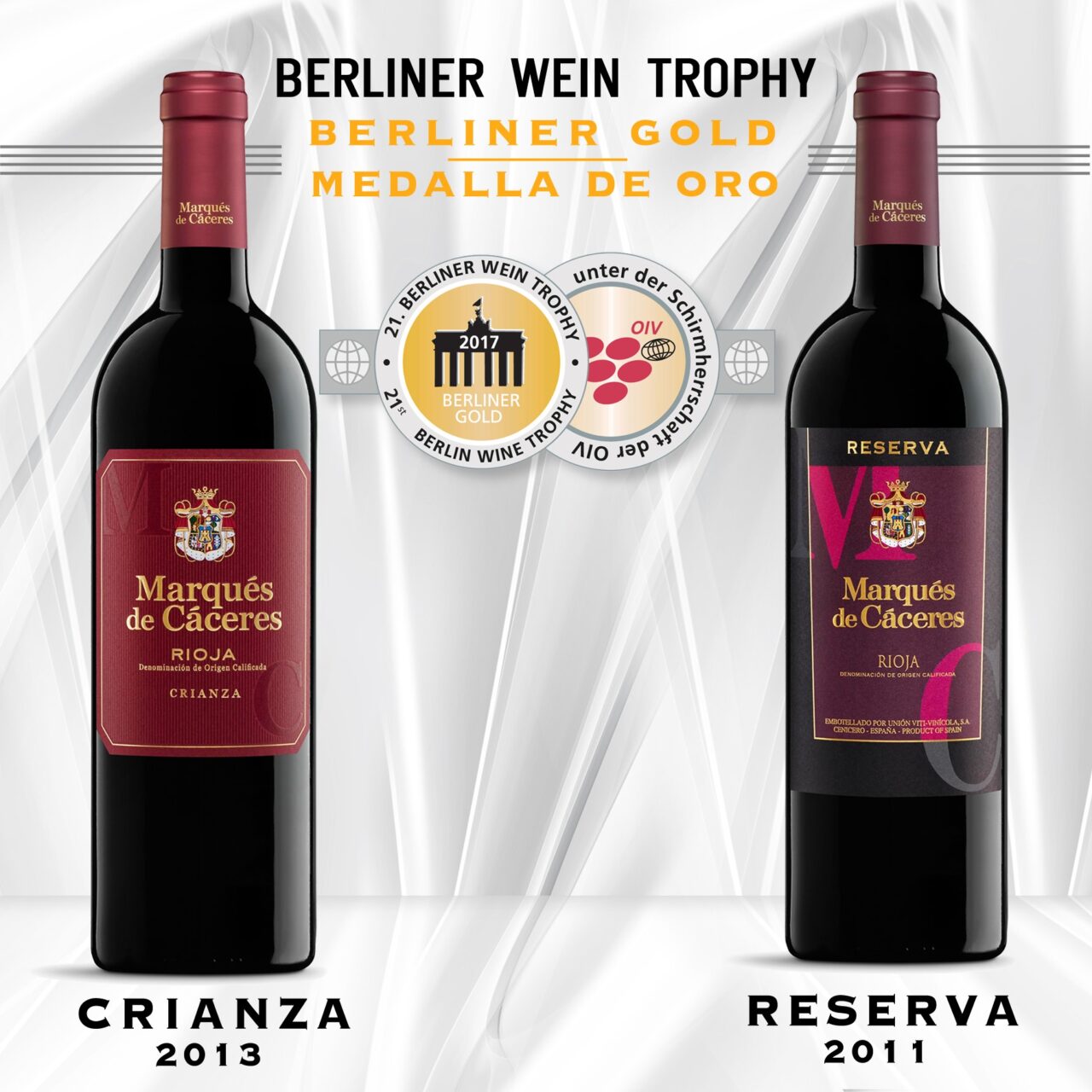Berliner Wein Trophy: Gold Medals - Bodegas Marqués de Cáceres